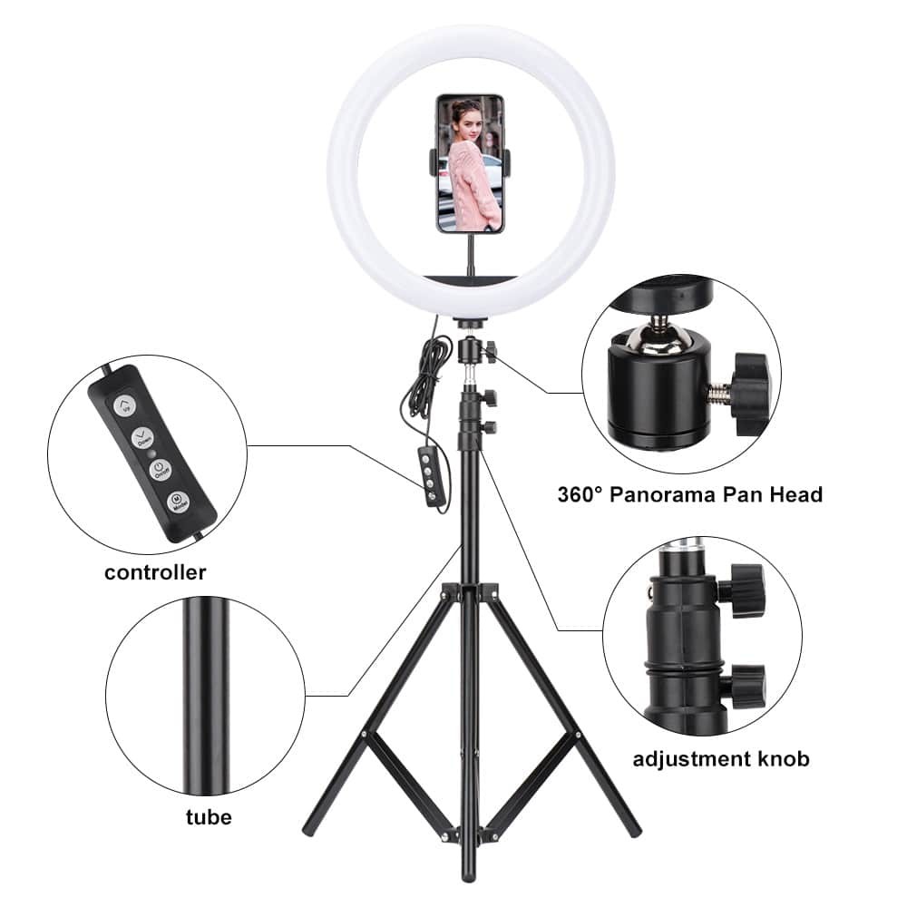 Jmary FM-14R 14-Inch Large Ring Light Price in Bangladesh | ShopZ