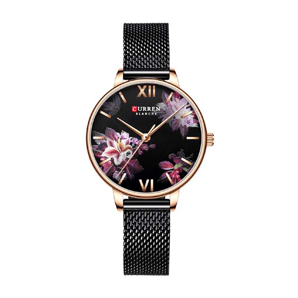 CURREN 9060 Ladies Flower Watches Price in Bangladesh | ShopZ