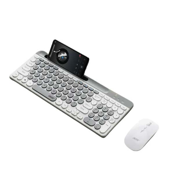 Wireless Keyboard and Mouse Combo with Phone Tablet Holder Price in ...