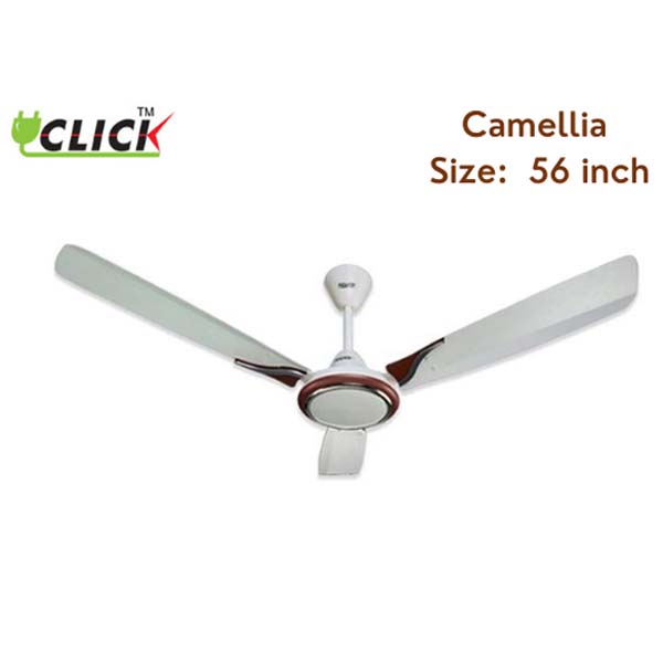 Click Camellia Ceiling Fan 56 inch – Ivory Gold Price in Bangladesh | ShopZ