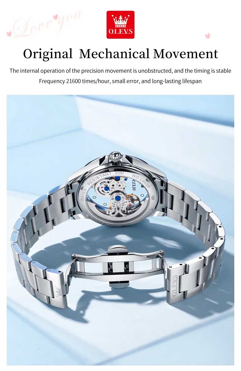 OLEVS 6699 Transparent Character Casual Watch Price in Bangladesh ...