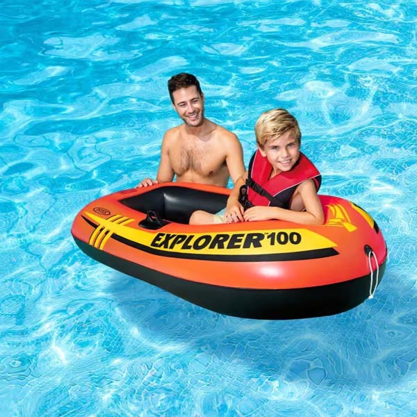 Intex Explorer 100 Inflatable Boat – 1 Person (Boat Only) Price in ...