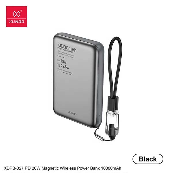 XUNDD XDPB-027 10000mAh PD 20W Magnetic Wireless Power Bank Price in ...