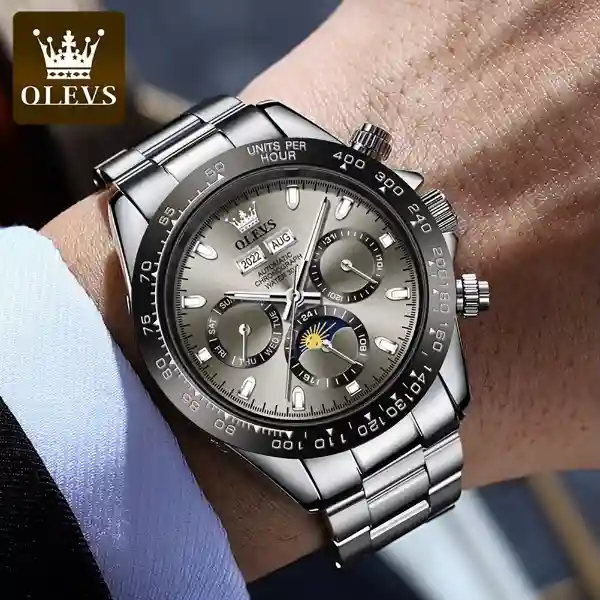 OLEVS 6654 Automatic Mechanical Men's Watch Price in Bangladesh | ShopZ