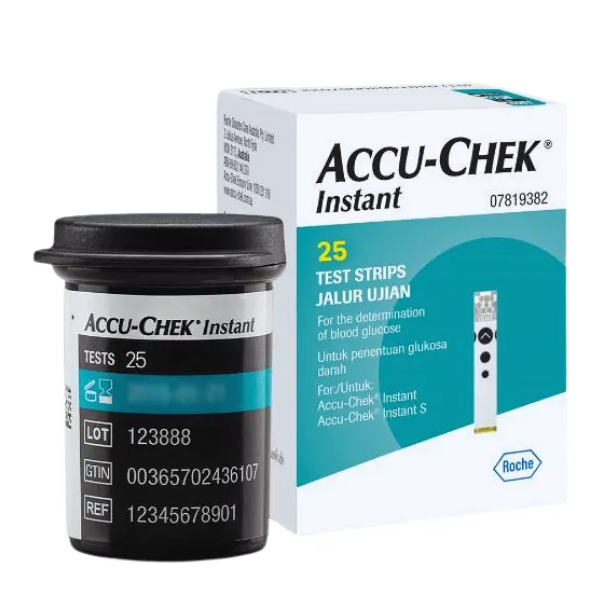 Accu-Chek Instant Blood Glucose Strip 25's Pack Price in Bangladesh | ShopZ
