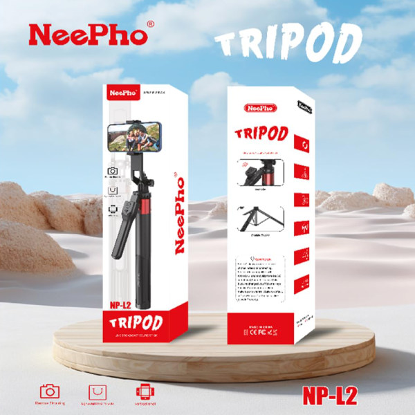 Neepho NP-L2 Live Broadcast Selfie Stick Tripod Price in Bangladesh ...
