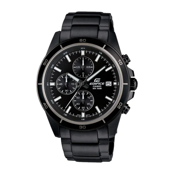 Casio Edifice EFR-526BK-1A1V Standard Chronograph Men’s Watch Price in ...