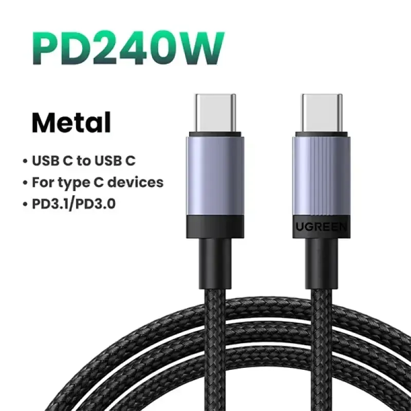 UGREEN L532 (65907) 240W USB-C PD Fast Charging Cable - 1M Price in ...